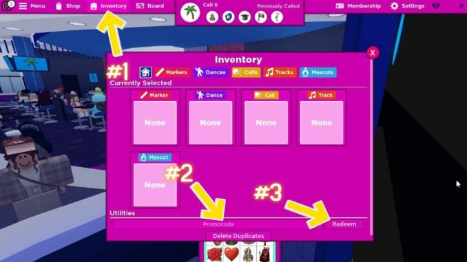 Codes Roblox Bloxy Bingo (août 2022) - GameAH