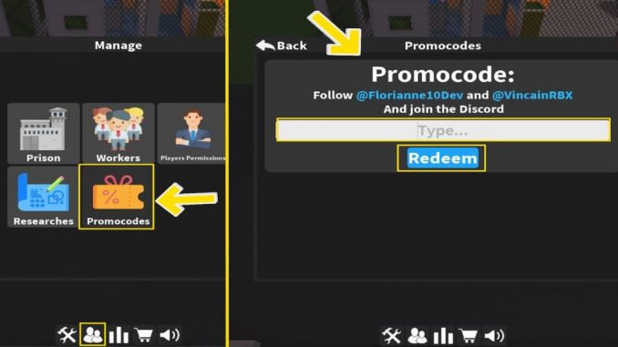 Codes Roblox My Prison (décembre 2022) - GameAH