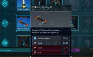 Palworld - Comment utiliser la ligne d'assemblage de sphères - GameAH
